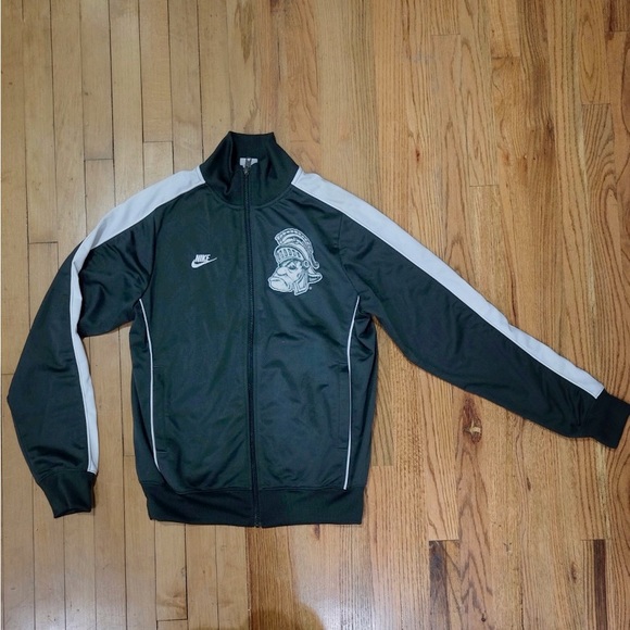 Nike | Jackets & Coats | Nike Michigan State Track Jacket | Poshmark